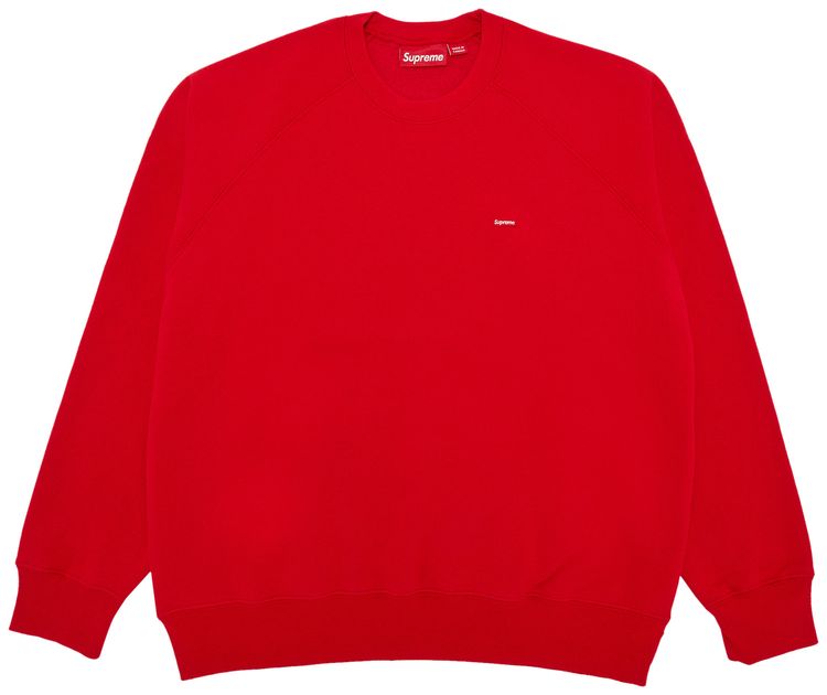 Buy Supreme Small Box Raglan Crewneck 'Red' - SS24SW11 RED | GOAT