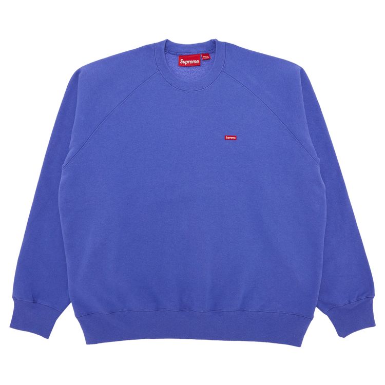 Buy Supreme Small Box Raglan Crewneck 'Violet' - SS24SW11 VIOLET | GOAT