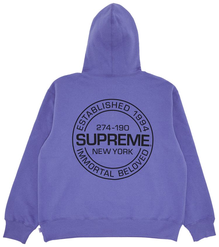 Buy Supreme Immortal Hooded Sweatshirt 'Violet' - SS24SW44 VIOLET | GOAT