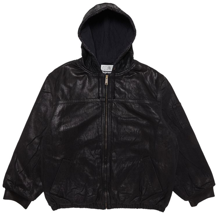 Buy Supreme x MM6 Maison Margiela Foil Hooded Work Jacket 'Black ...