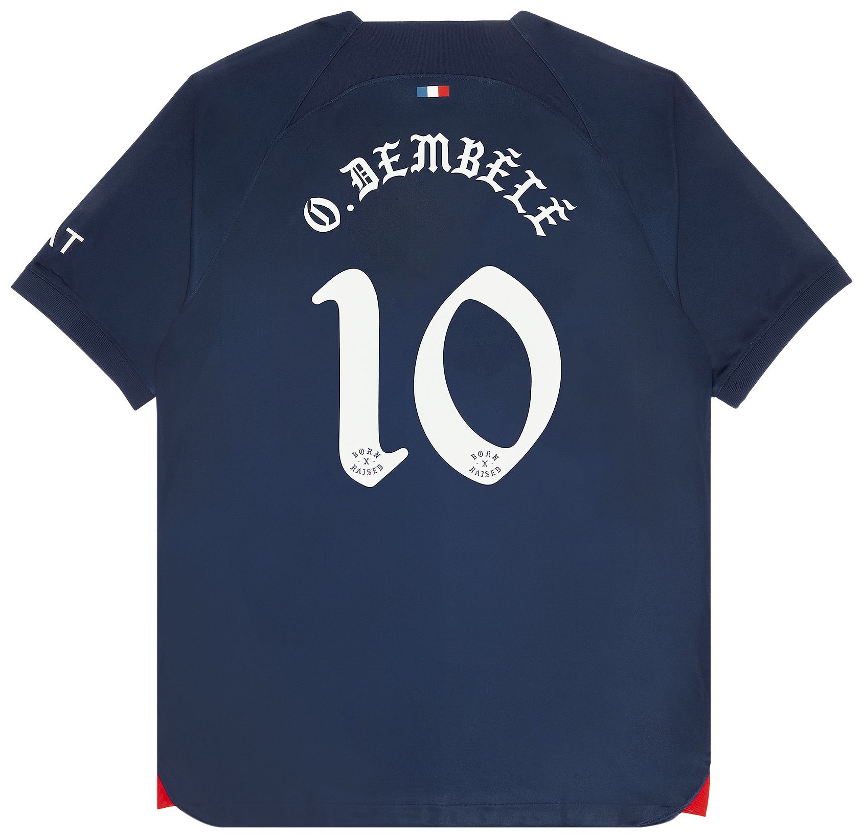 Buy Paris Saint-Germain x Born x Raised Dembélé Jersey 'Navy' - 4692 ...