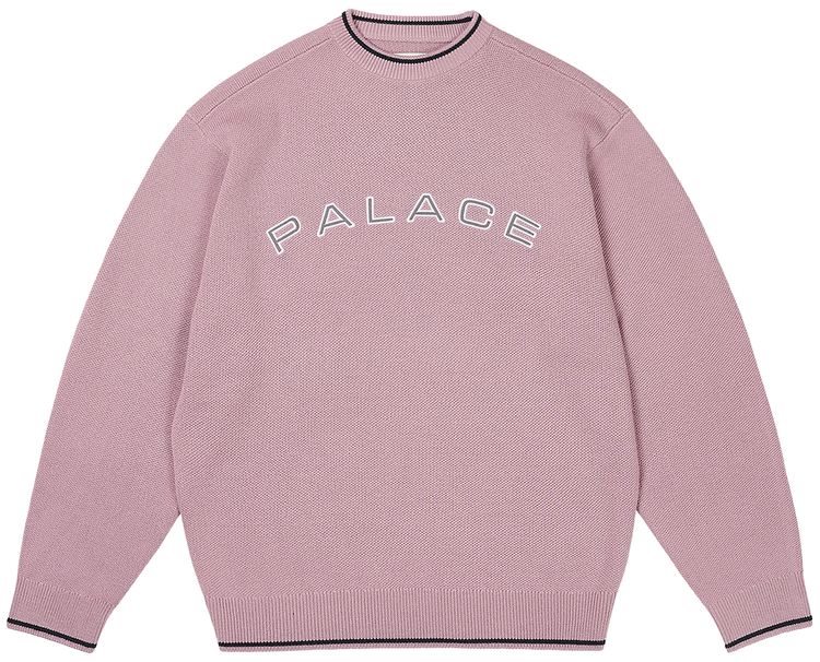 Buy Palace Arc Knit 'Lush Flush' - P26KW010 | GOAT