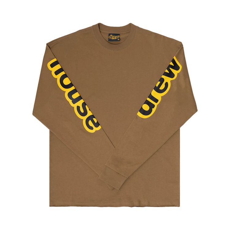 Buy Drew House Long-Sleeve Hug Tee 'Chaz Brown' - DH HJ2122C DHCB | GOAT