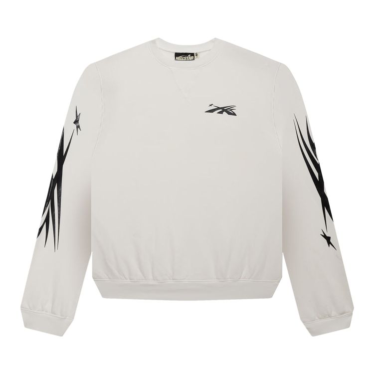 Buy Hellstar Sports Crewneck 'White' - HS SH 0668 WHIT | GOAT