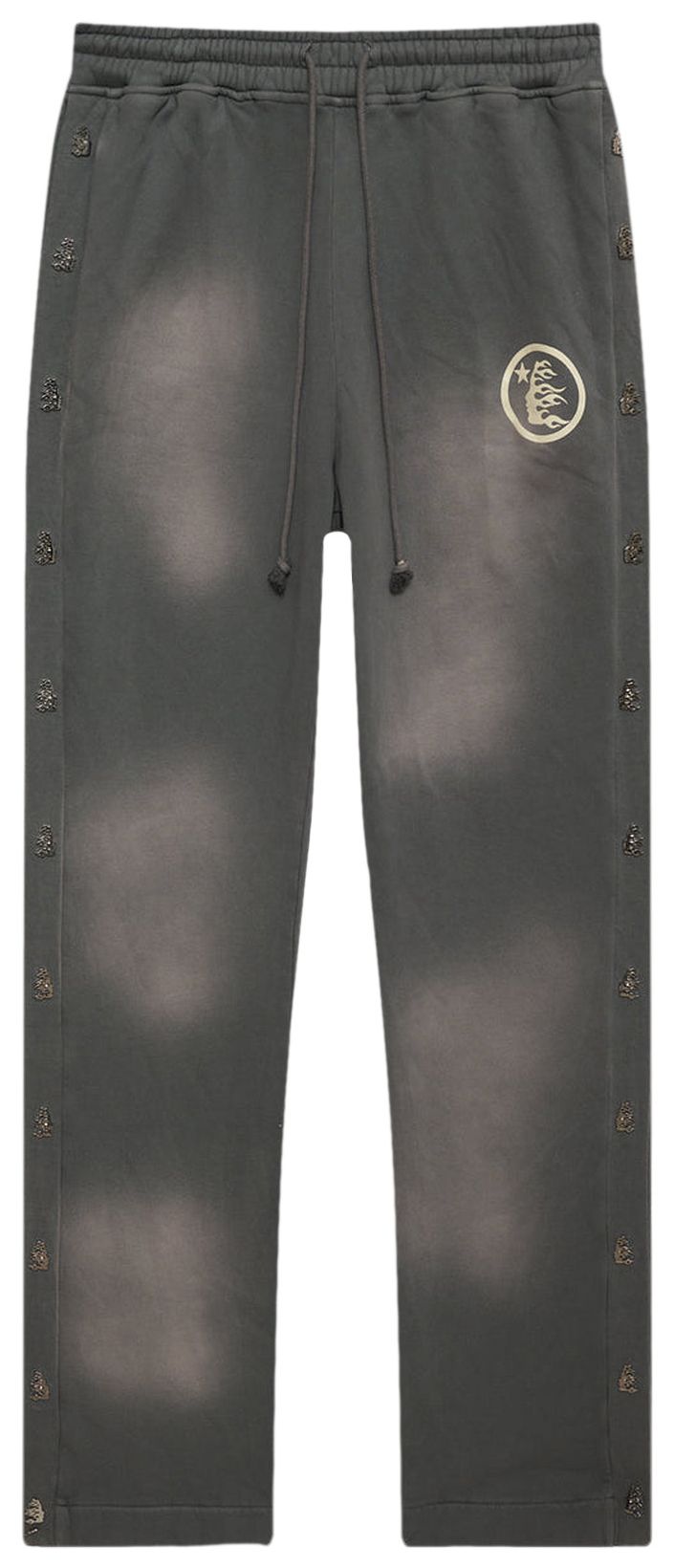 Buy Hellstar Mirror Faced Sweatpants 'Grey' - HS SH 0671 GREY | GOAT