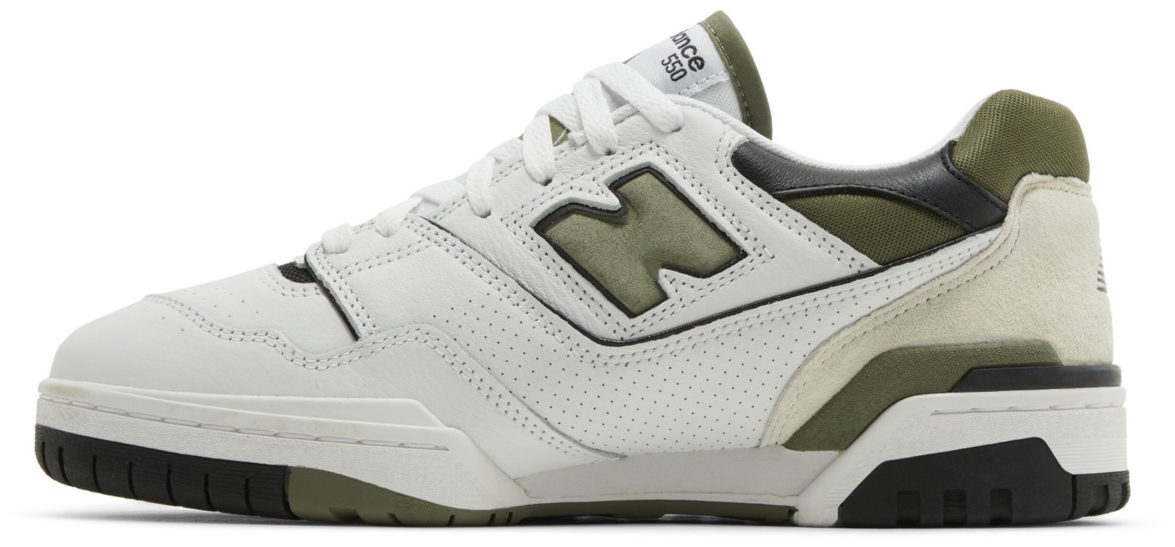 Buy New Balance 550 'White Dark Olivine' - BB550DOB | GOAT