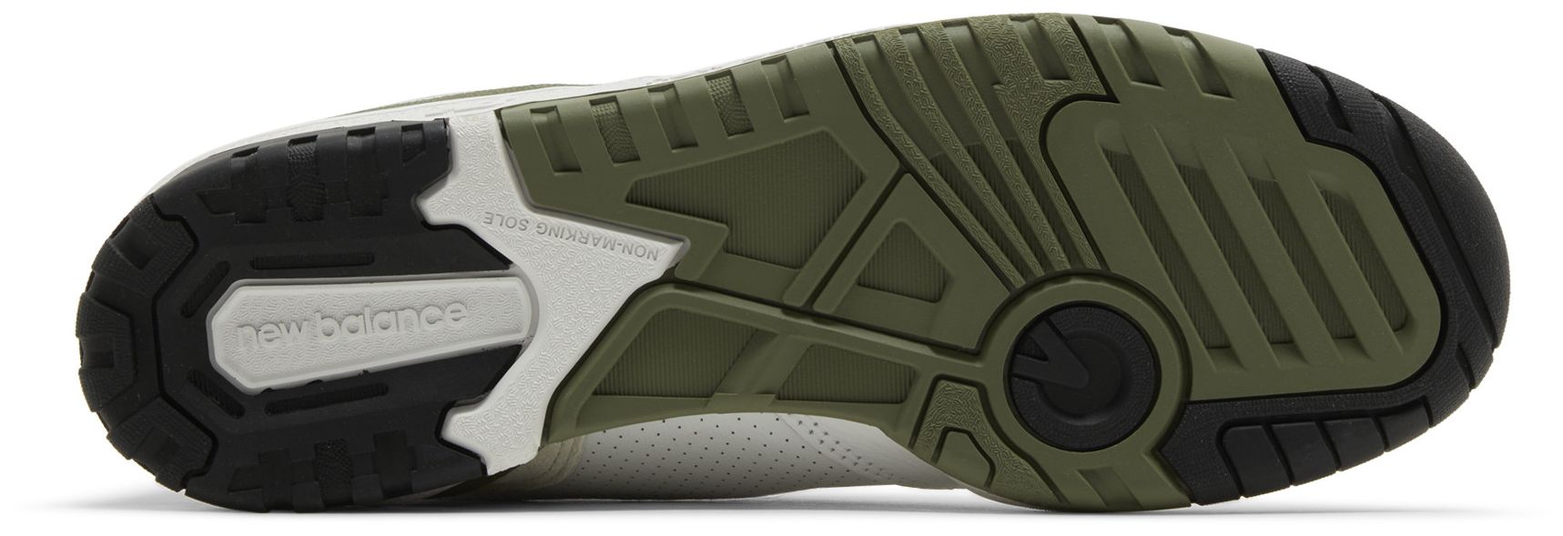 Buy New Balance 550 'White Dark Olivine' - BB550DOB | GOAT