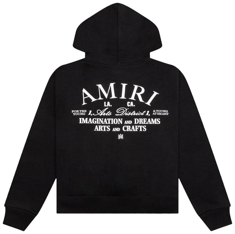 Buy Amiri Arts District Hoodie 'Black' - PXMJG001 001 BLAC | GOAT