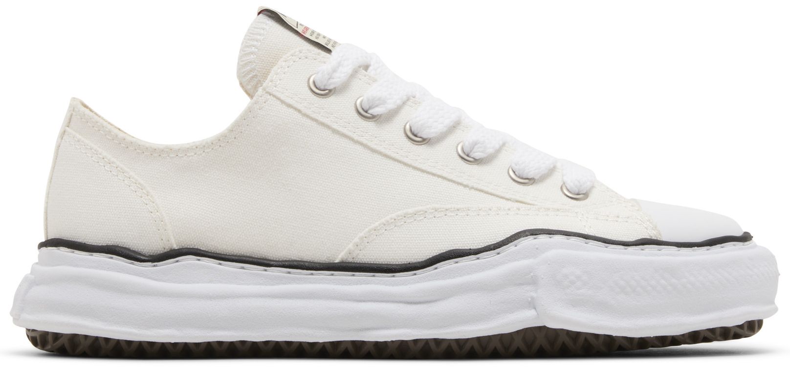 Buy Maison Mihara Yasuhiro Peterson OG Sole Canvas Low 'White ...