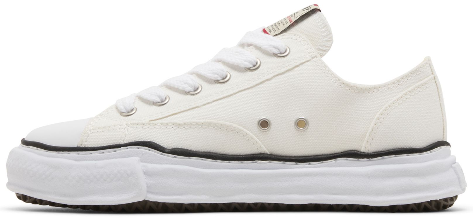 Buy Maison Mihara Yasuhiro Peterson OG Sole Canvas Low 'White ...