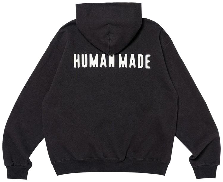Buy Human Made Zip Up Hoodie Black Hm27cs033 Blac Goat
