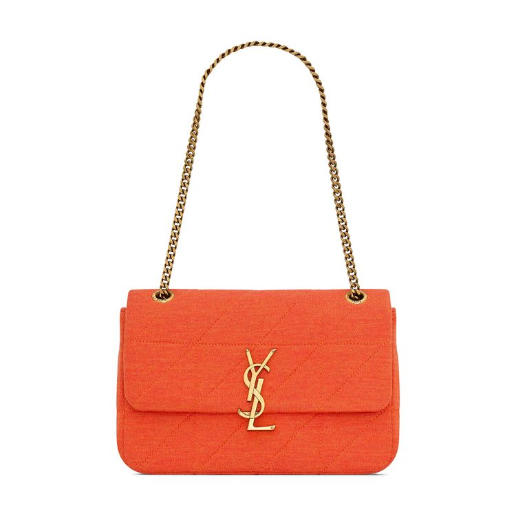 Buy Saint Laurent Medium Jamie Lock Chain Bag 'Bright Marigold ...