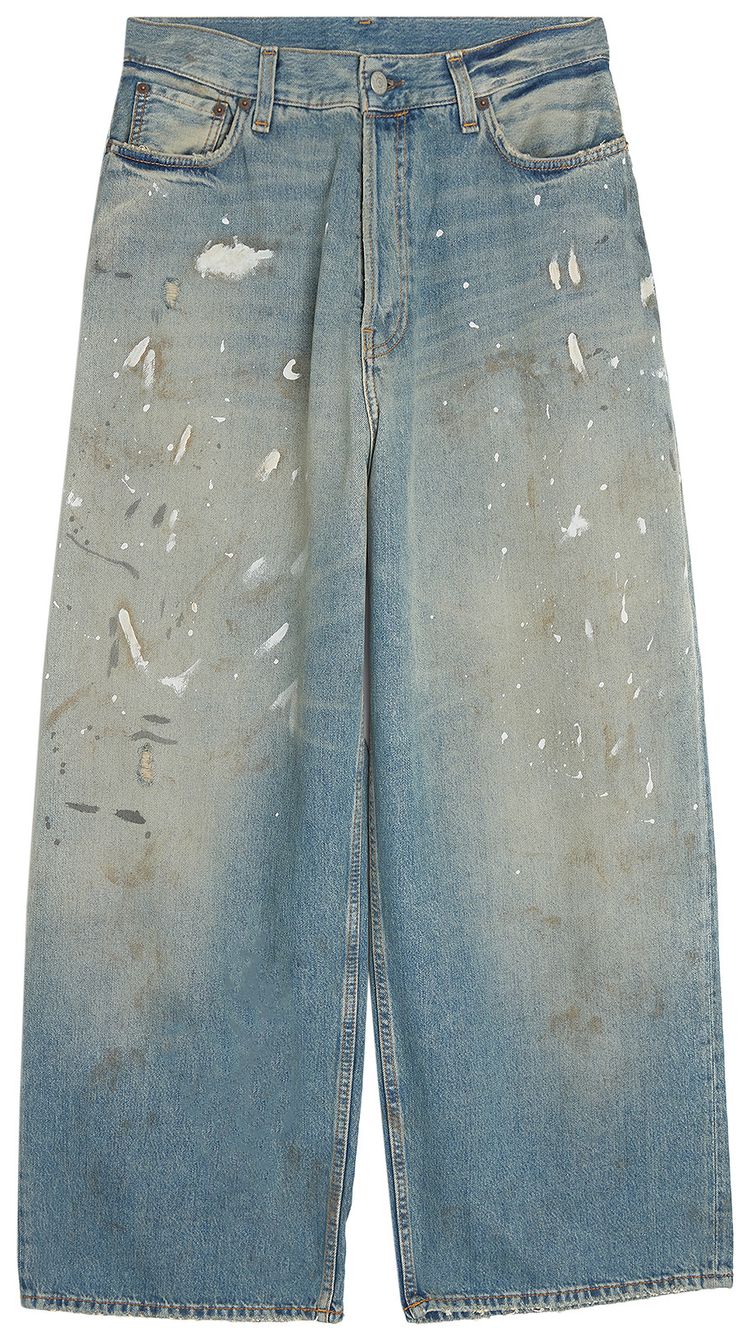 Buy Acne Studios 1981F Loose Fit Jeans 'Light Blue' - A00427 GOAT LIGH | GOAT