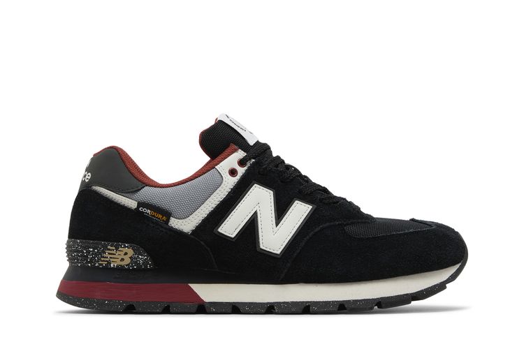 Buy New Balance 574 Rugged 'Black Red' - ML574DAT | GOAT