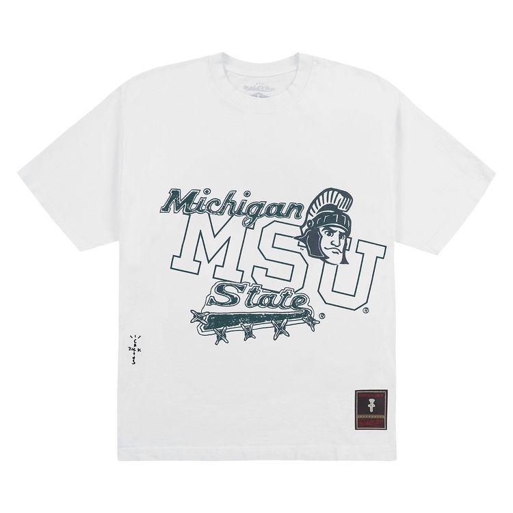 Buy Cactus Jack by Travis Scott x Mitchell & Ness Michigan State ...