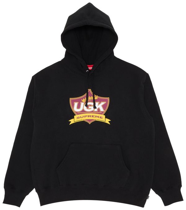 Buy Supreme UGK Hooded Sweatshirt 'Black' - SS24SW61 BLACK | GOAT