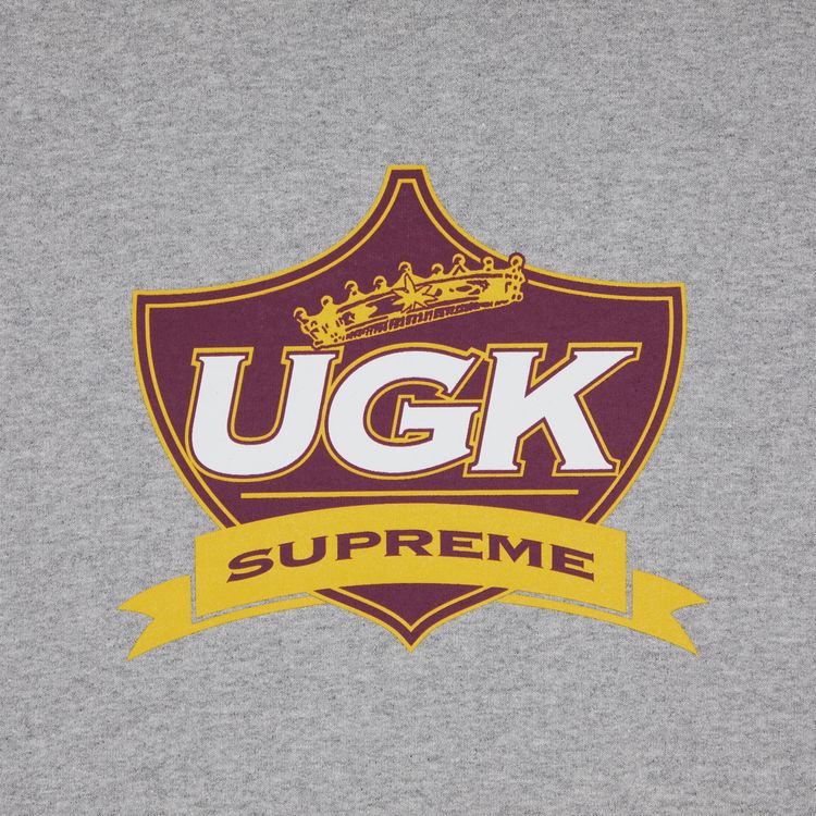 Buy Supreme UGK Hooded Sweatshirt 'Heather Grey' - SS24SW61 HEATHER ...