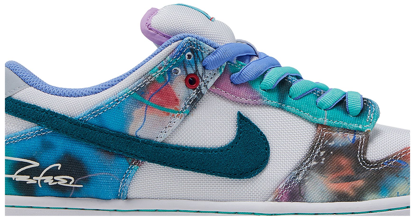 Buy Futura Laboratories x Nike Dunk Low SB 'Bleached Aqua' - HF6061 400 ...