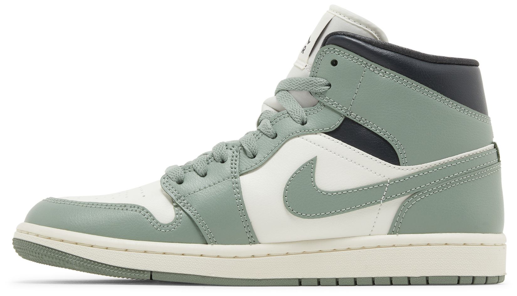 Buy Wmns Air Jordan 1 Mid 'Jade Smoke' - BQ6472 130 | GOAT