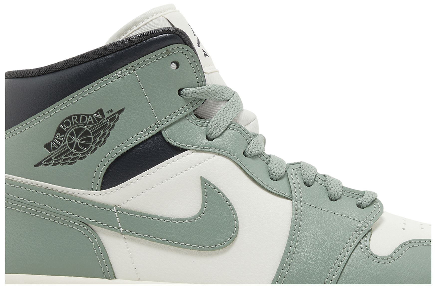 Buy Wmns Air Jordan 1 Mid 'Jade Smoke' - BQ6472 130 | GOAT