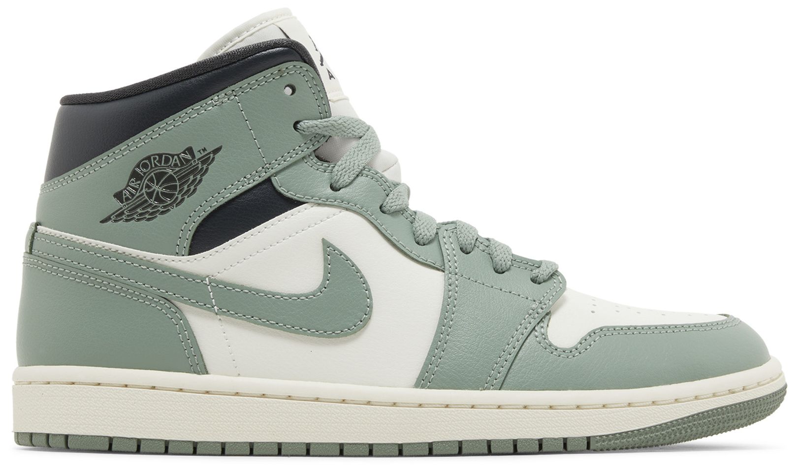Buy Wmns Air Jordan 1 Mid 'Jade Smoke' - BQ6472 130 | GOAT