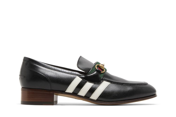 Buy Adidas x Gucci Loafer 'Black Leather' - 702283 1DOQ0 1061 | GOAT