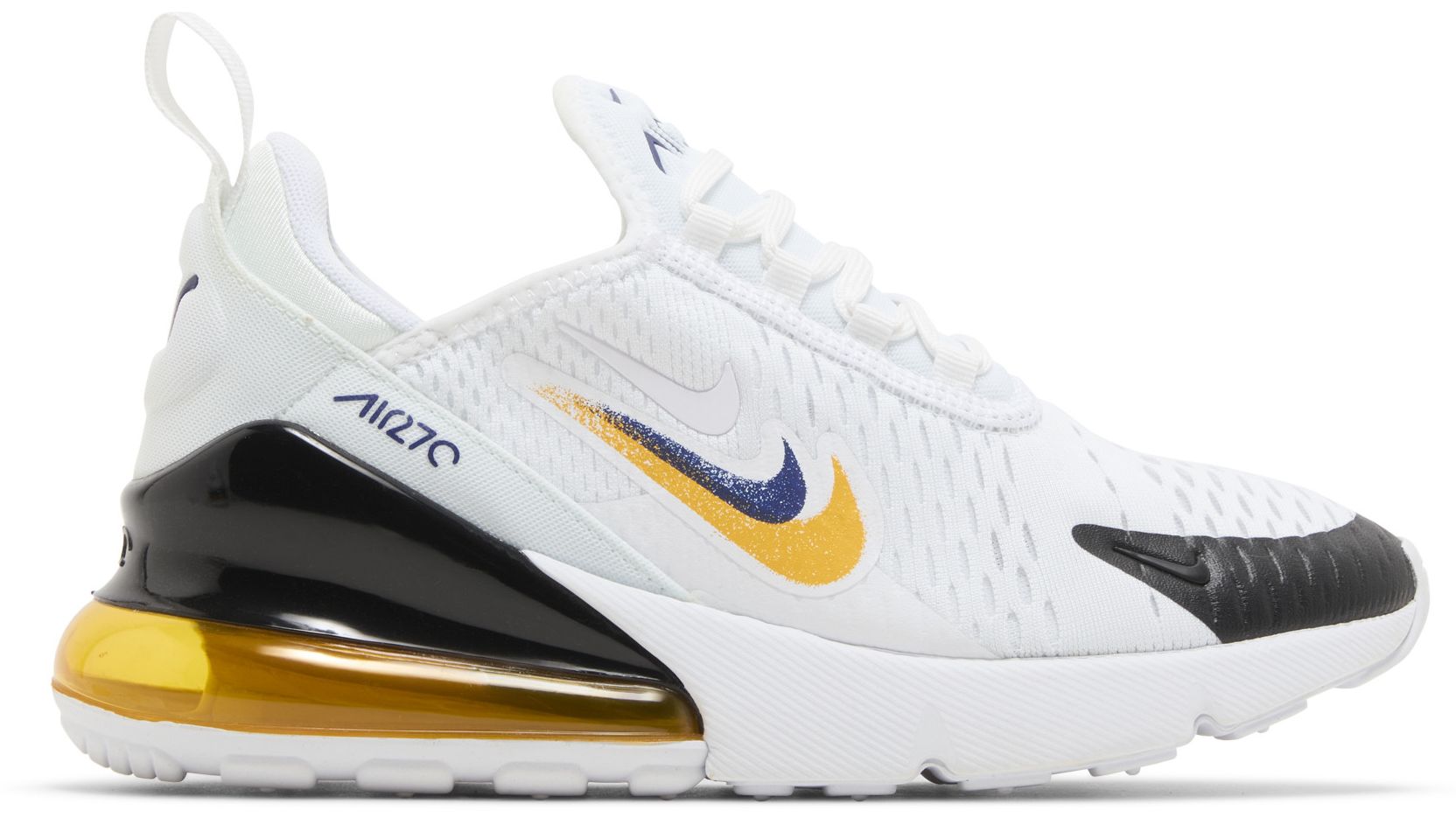 Buy Nike Air Max 270 GS 'Multi-Swoosh - White University Gold' - FJ4590 ...