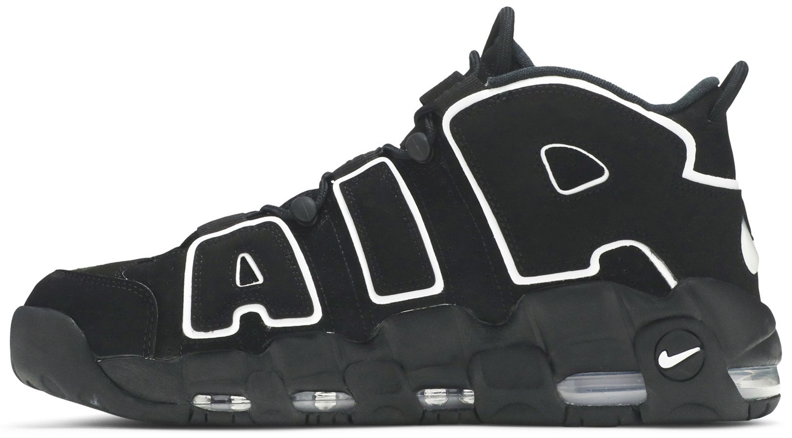 Buy Nike Air More Uptempo 'Black White' 2020 - 414962 002 20 | GOAT