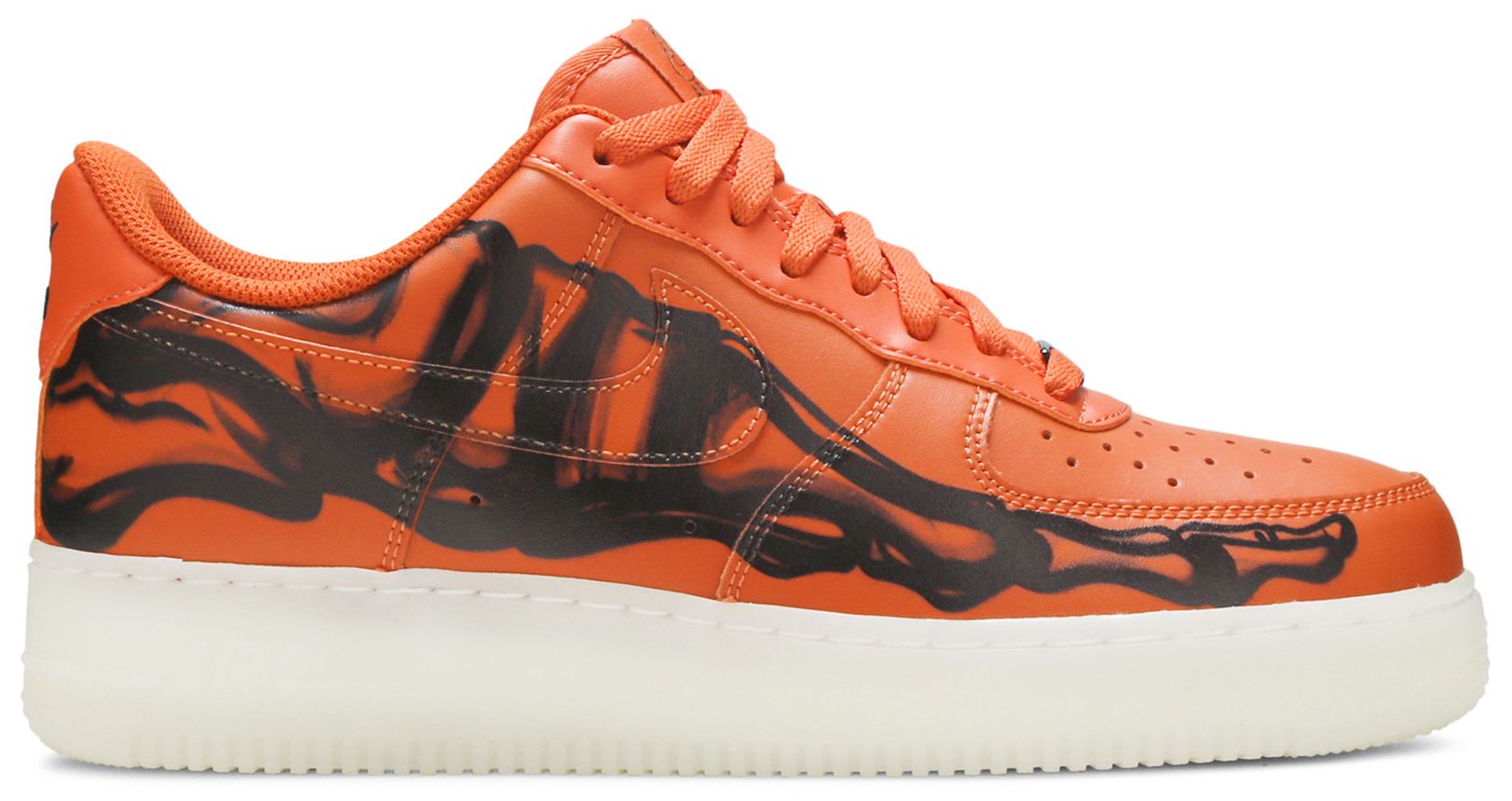 Buy Nike Air Force 1 Low 'Orange Skeleton' - CU8067 800 | GOAT