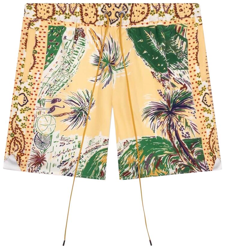 Buy Rhude Palmina Silk Short 'Multicolor' - SS24SH08174108 | GOAT