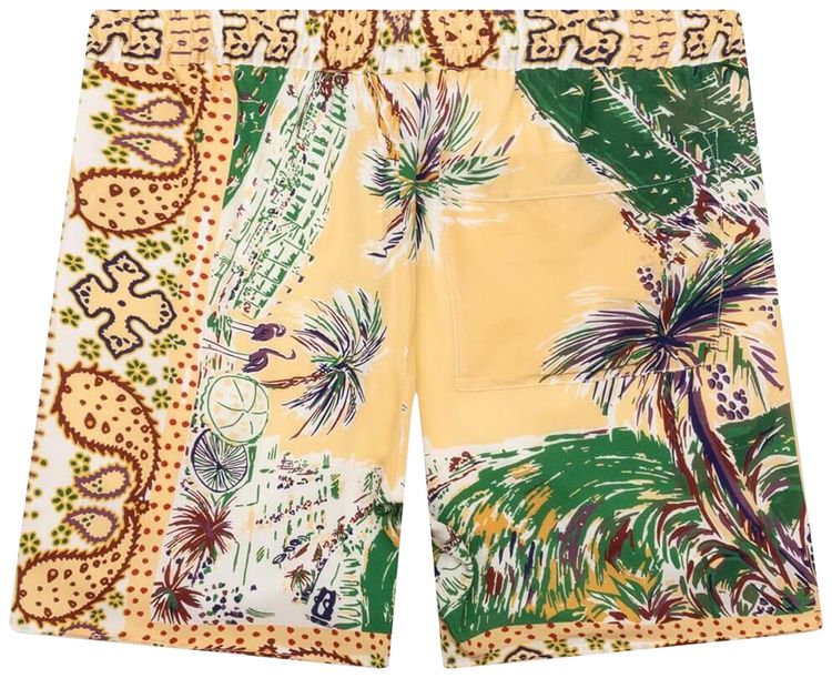 Buy Rhude Palmina Silk Short 'Multicolor' - SS24SH08174108 | GOAT