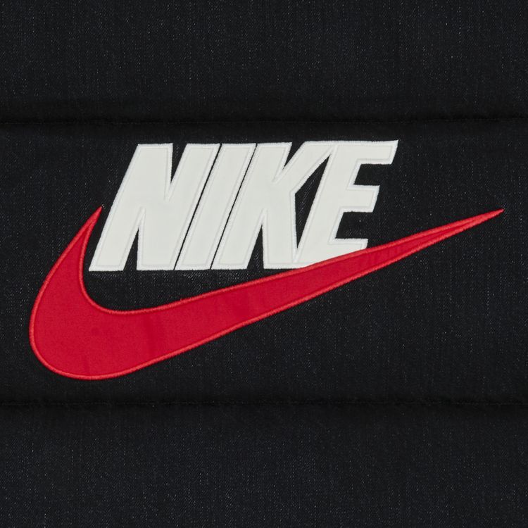 Buy Supreme X Nike Denim Puffer Vest Black Ss24j3 Black Goat