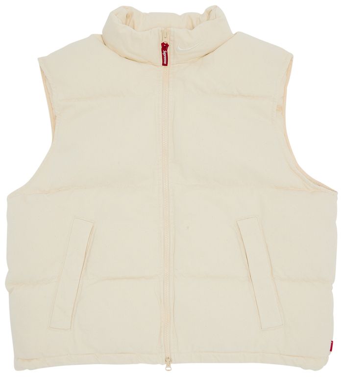 Buy Supreme x Nike Denim Puffer Vest 'Natural' - SS24J3 NATURAL | GOAT