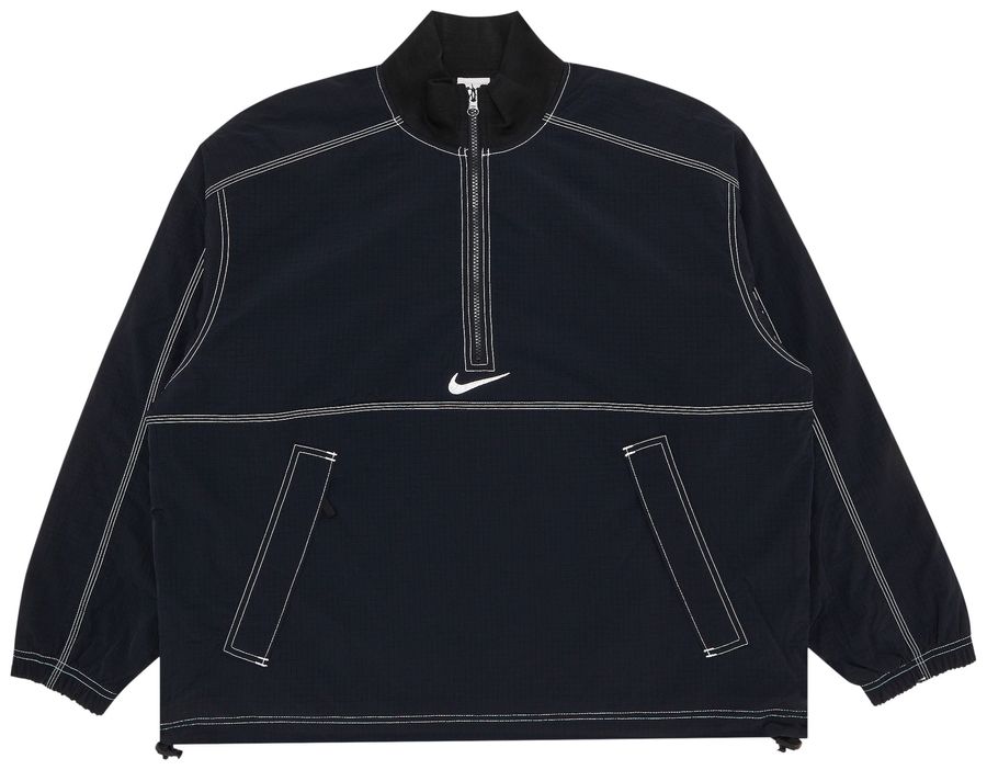Buy Supreme x Nike Ripstop Pullover 'Black' - SS24J2 BLACK | GOAT