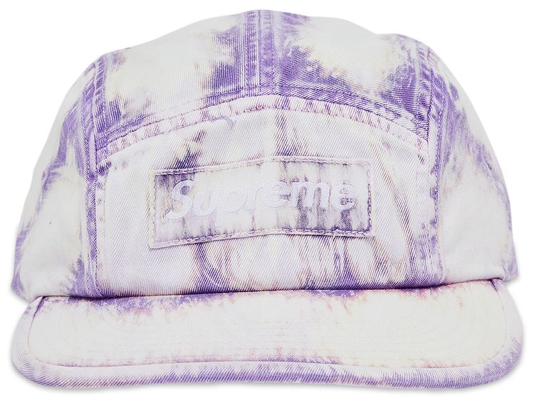 Buy Supreme Bleached Chino Camp Cap 'Purple' - SS24H70 PURPLE | GOAT