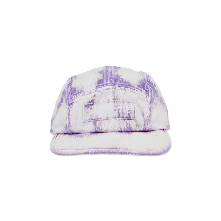 Buy Supreme Bleached Chino Camp Cap 'Purple' - SS24H70 PURPLE | GOAT