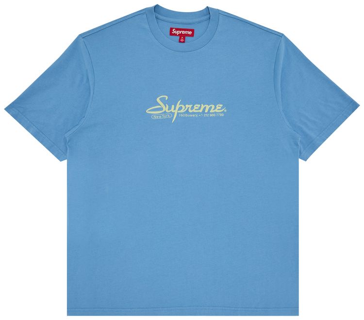 Buy Supreme Contact Short-Sleeve Top 'Dusty Blue' - SS24KN78 DUSTY BLUE ...