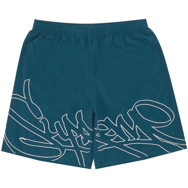 Buy Supreme Tag Water Short 'Teal' - SS24SH36 TEAL | GOAT