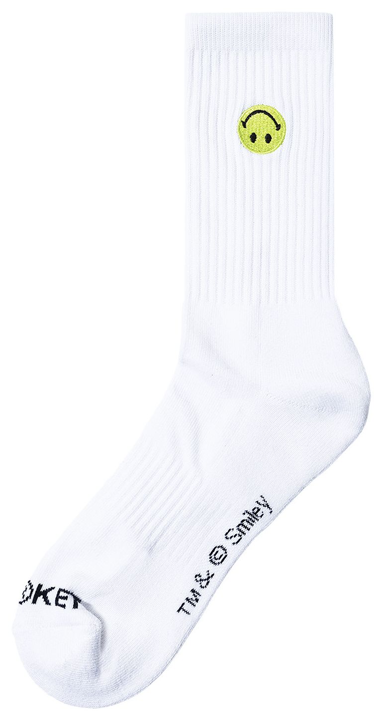 Buy Market Smiley Grand Slam Socks White 360001508 Whit Goat