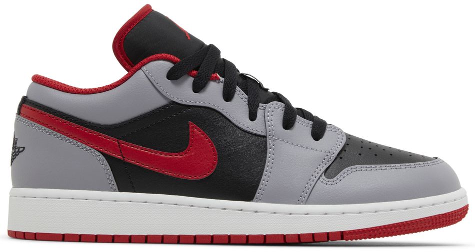 Buy Air Jordan 1 Low GS 'Cement Fire Red' - 553560 060 | GOAT