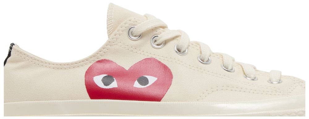 Buy Comme des Garçons Play x Converse Chuck 70 Low 'Milk' 2023 ...