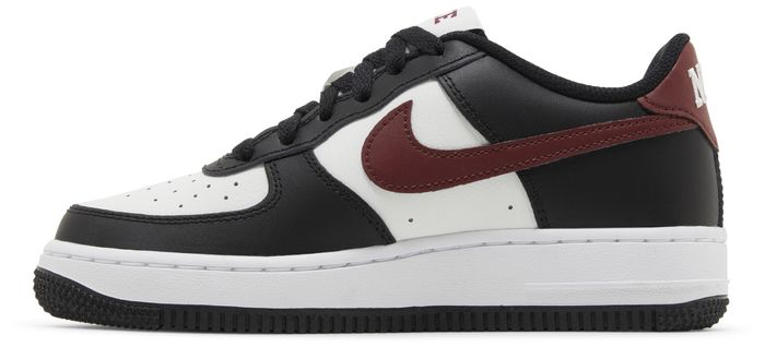 Buy Nike Air Force 1 GS 'Black Dark Team Red' - FZ4351 001 | GOAT