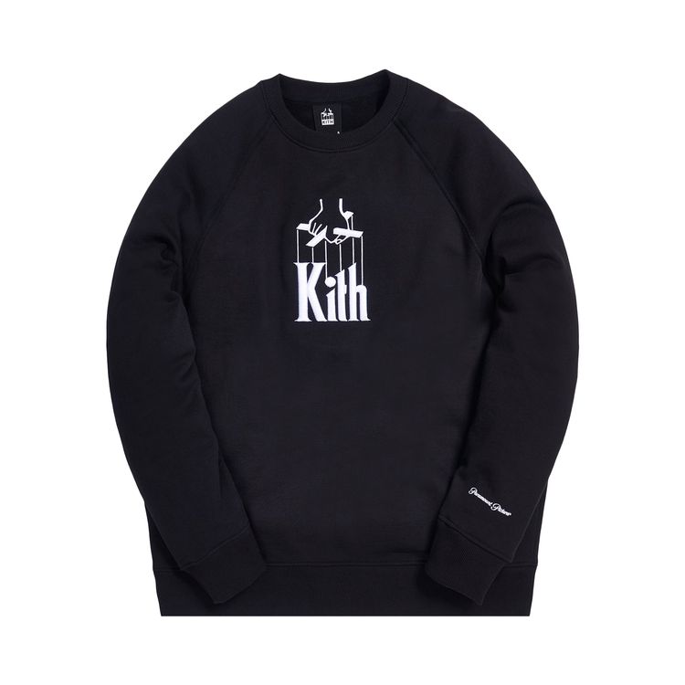 Buy Kith x The Godfather Puppet Crewneck 'Black' - KH2461 100 | GOAT