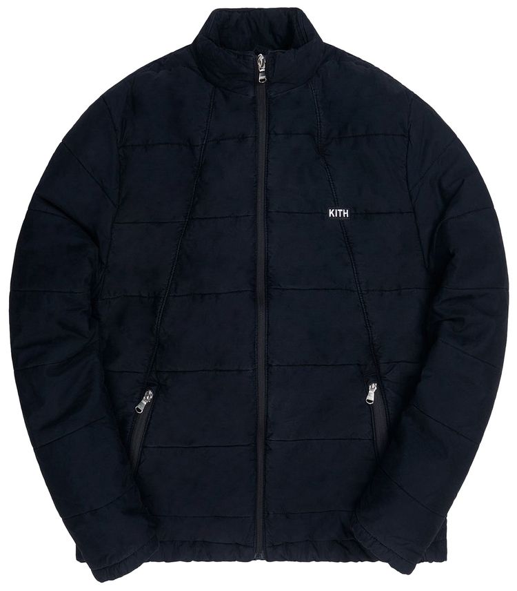 Buy Kith Quilted Jacket 'Black' - KH1274 100 | GOAT