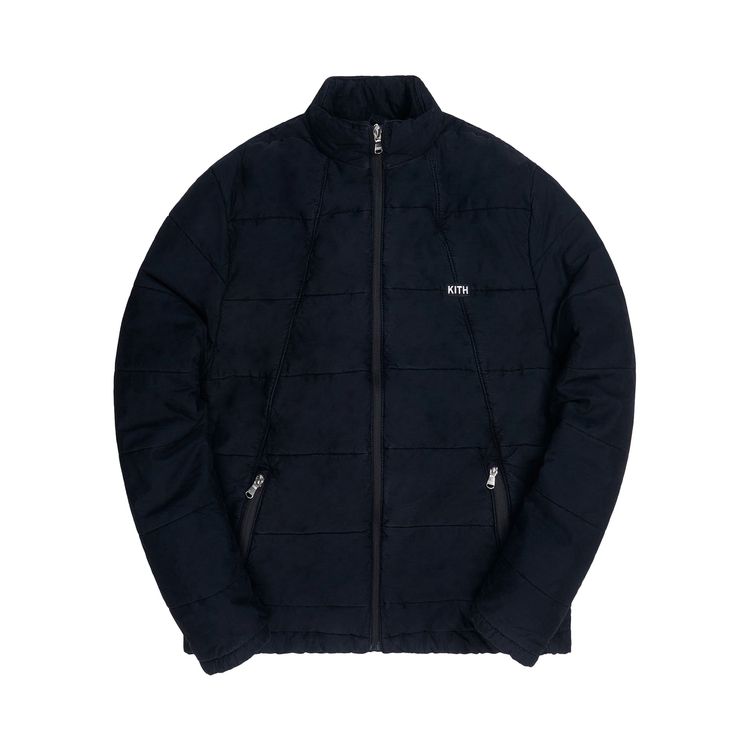 Buy Kith Quilted Jacket 'Black' - KH1274 100 | GOAT CA