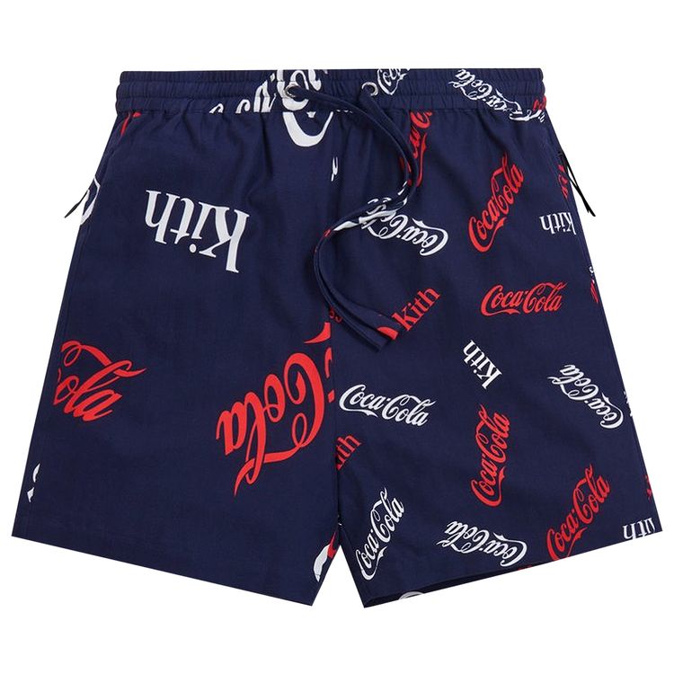 Buy Kith x Coca-Cola Printed Short 'Navy' - KH6378 102 | GOAT UK