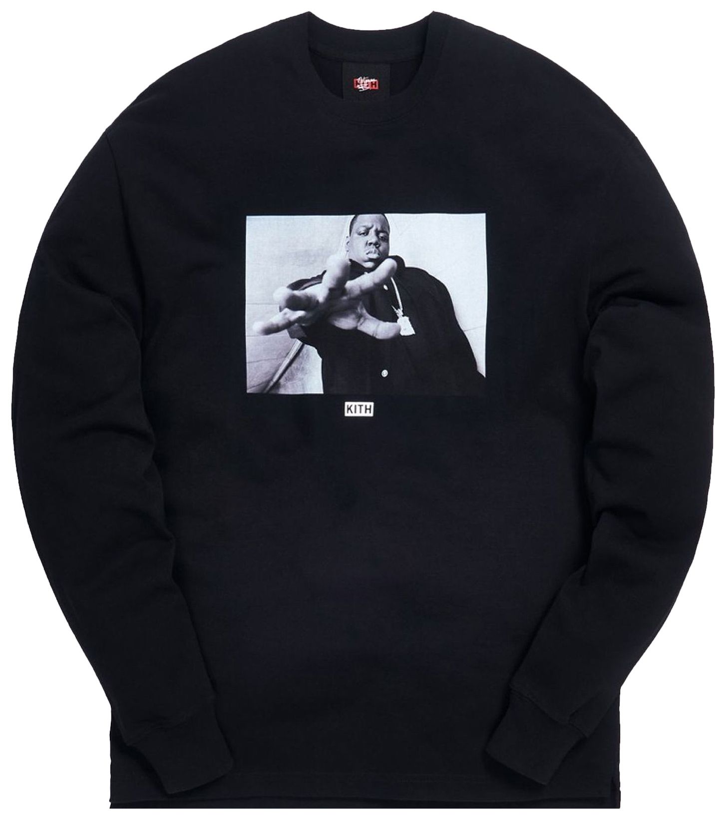 Buy Kith x Biggie Gimme The Loot Long-Sleeve Tee 'Black' - KH3677 100 ...