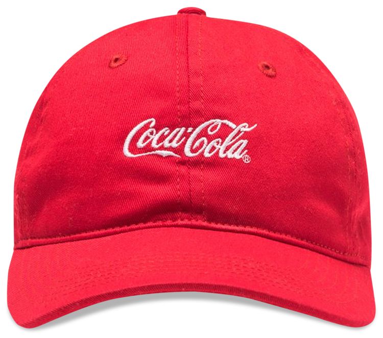 Buy Kith x Coca-Cola Script Cap 'Red' - KH5135 110 | GOAT