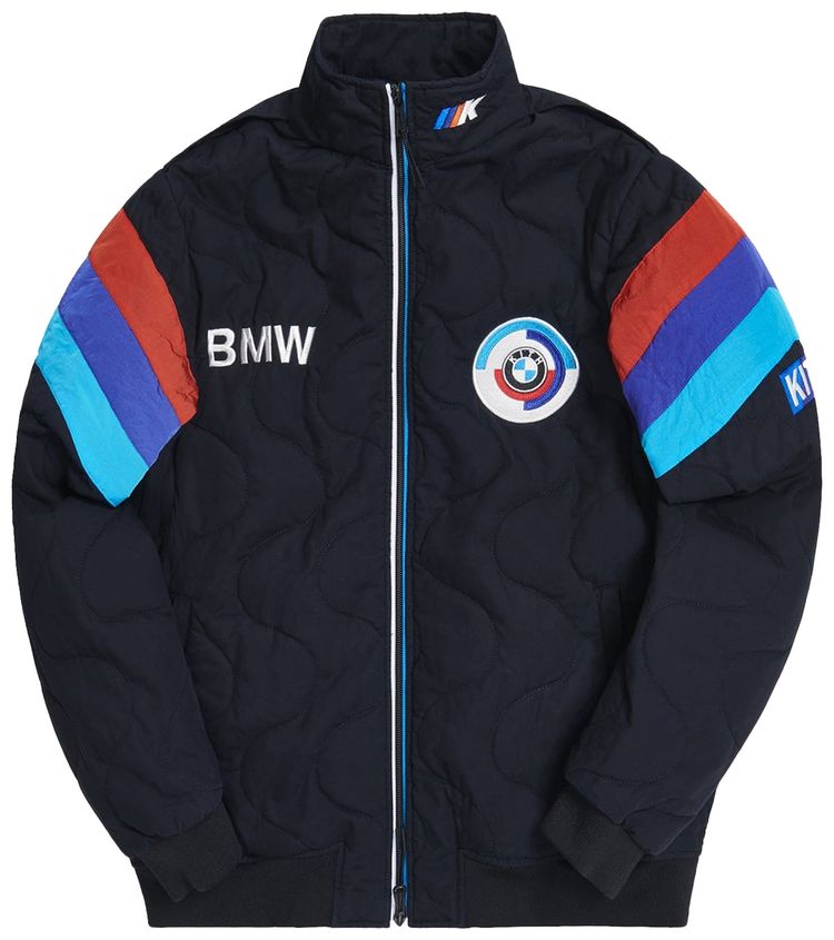 Buy Kith For BMW Quilted Racing Jacket 'Black' - KH1328 100 | GOAT