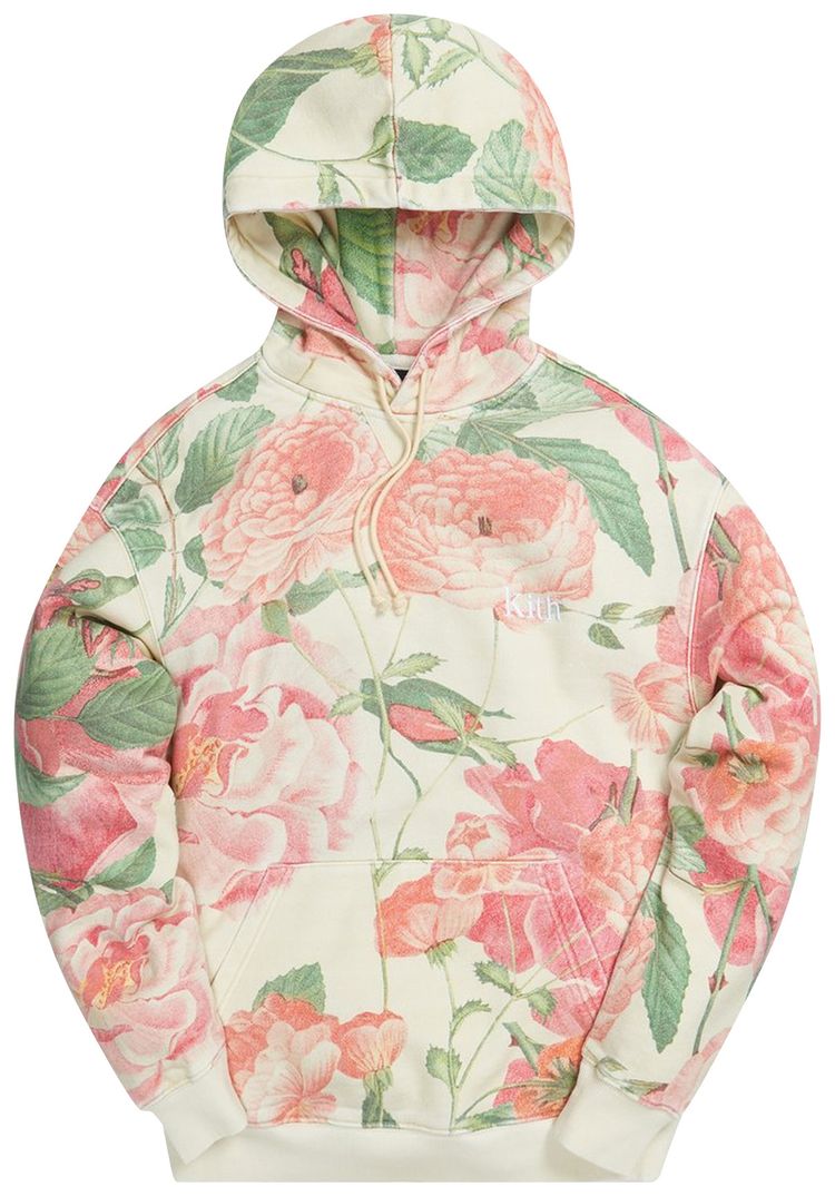 Buy Kith Peony Print Hoodie 'Pink' - KH2569 107 | GOAT
